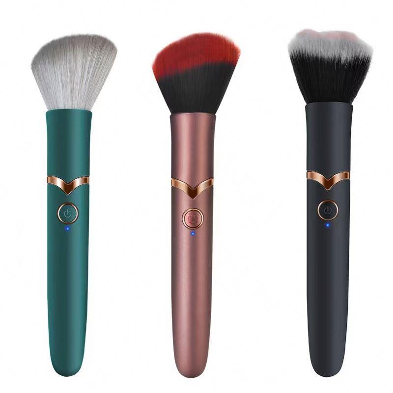 10 Modes Portable Bullet Vibrator Makeup Brush Vibrator Sex Toys For Woman Clitoral Nipple
